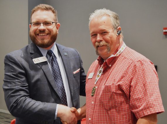 History Outstanding Student – Scott Bittle (right) of Hope Arkansas ...