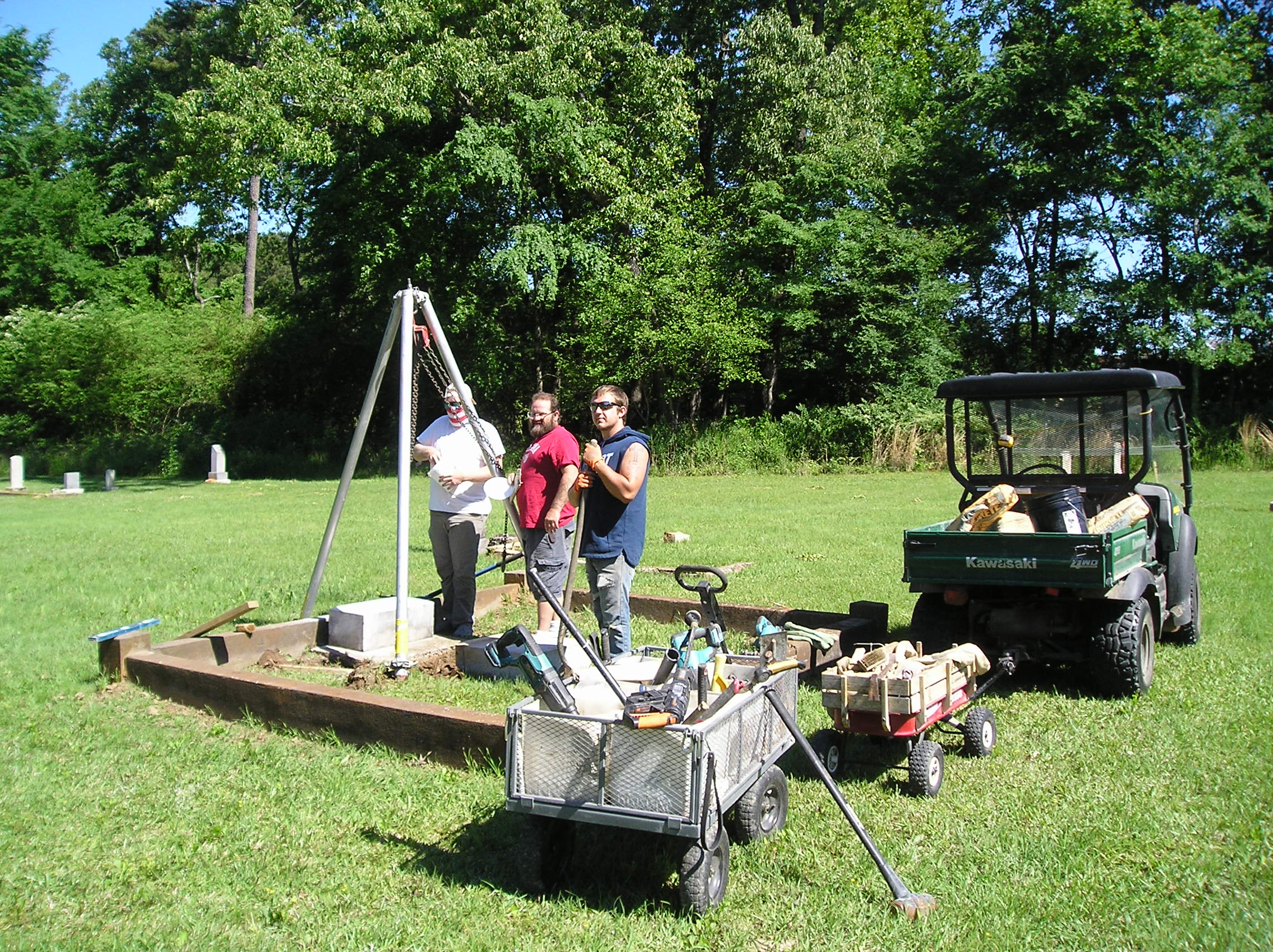 Texas Cemetery Restoration Returns to Moscow Cemetery in Nevada County ...