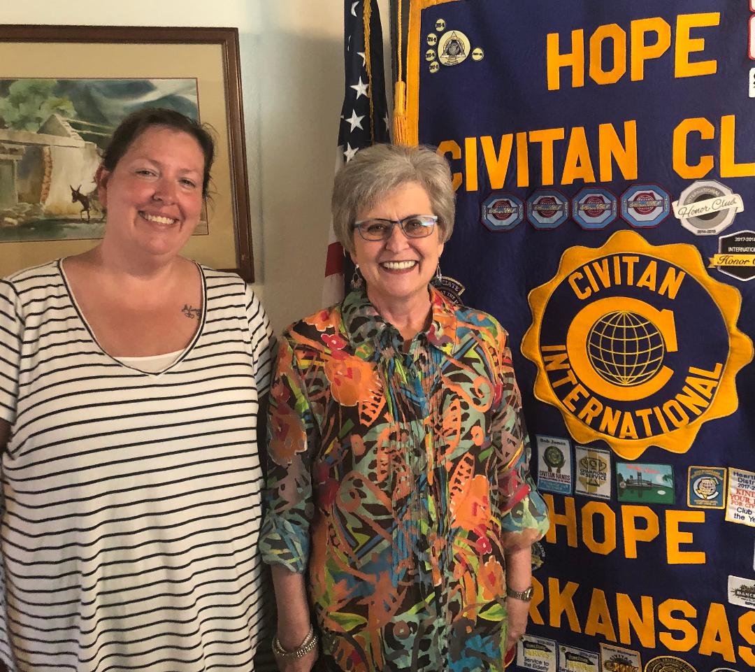Judy Flowers Speaks To Civitan Club – Hope Prescott