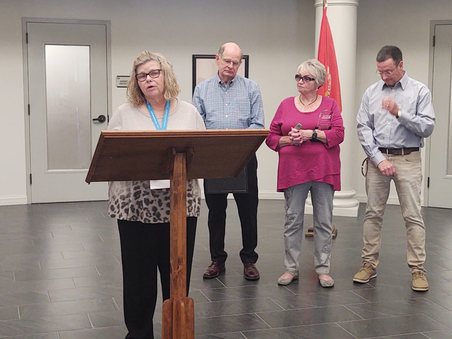 Ceremony Held At Courthouse To Honor Leon Prince’s Service As Veterans ...