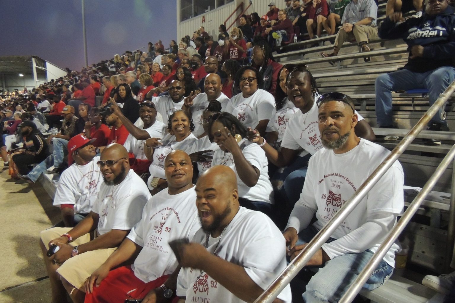 Class of 1992 Attends Homecoming | Hope Prescott