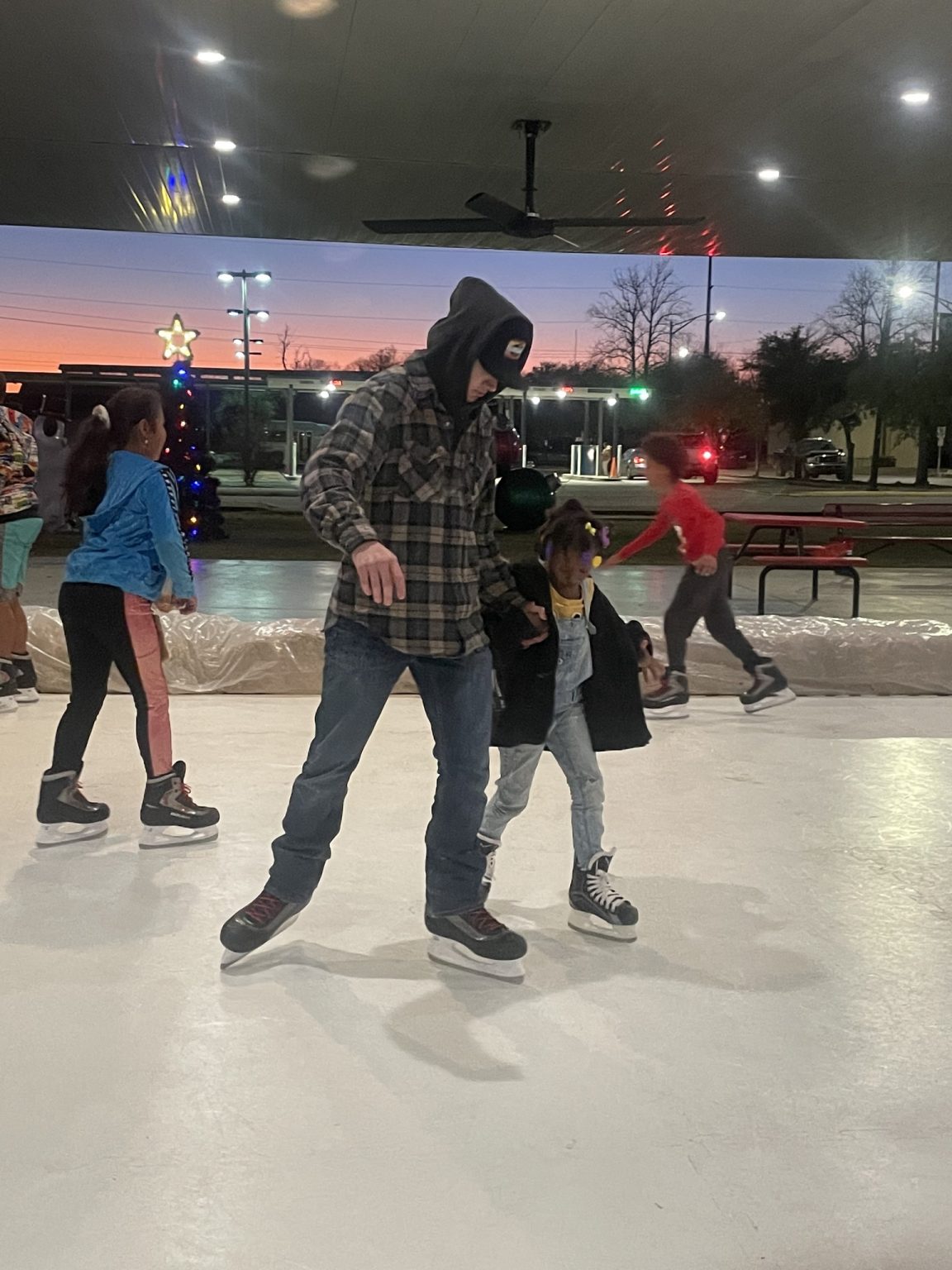 Garrett Memorial Christian School Seniors Help At Hope Ice Skating Rink ...