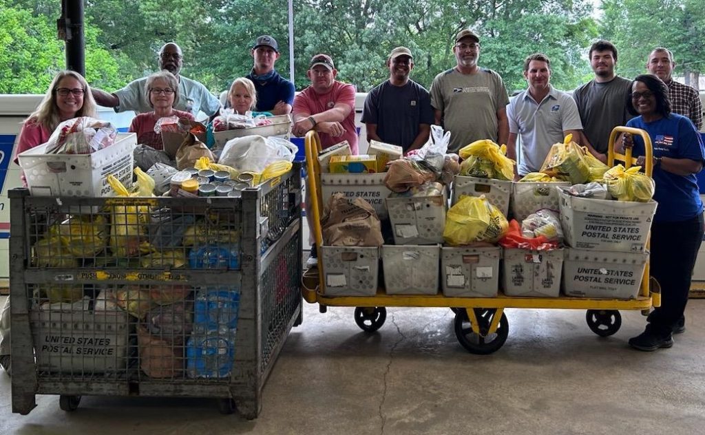 Hope Post Office Gathers 1,550 Pounds of Food for Annual Food Drive ...