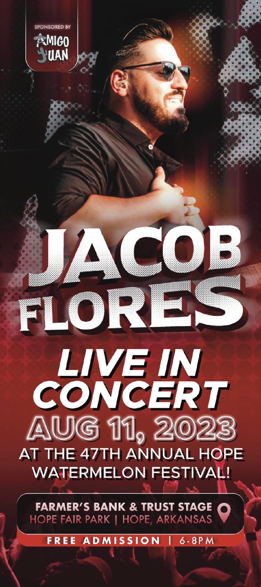 Jacob Flores Set for Watermelon Festival August 11th – Hope Prescott