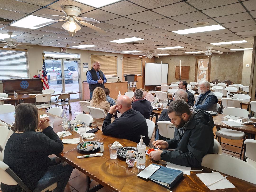 Hope Rotary Welcomes State Senator Steve Crowell – Hope Prescott