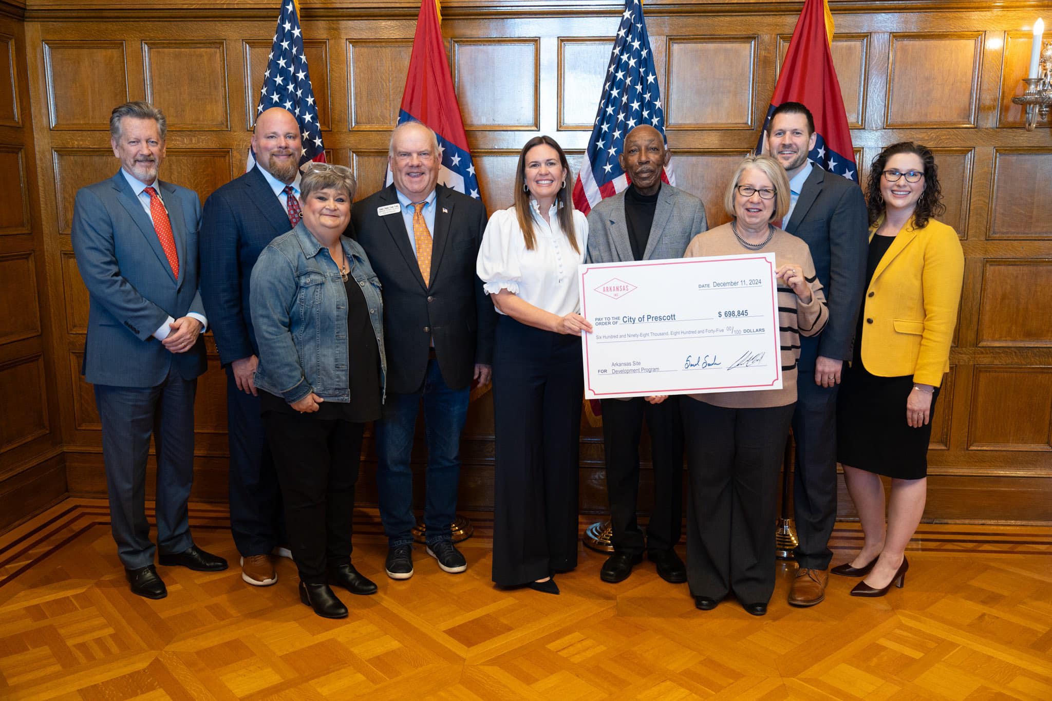 Prescott officials accept Arkansas Site Development grant – Hope Prescott