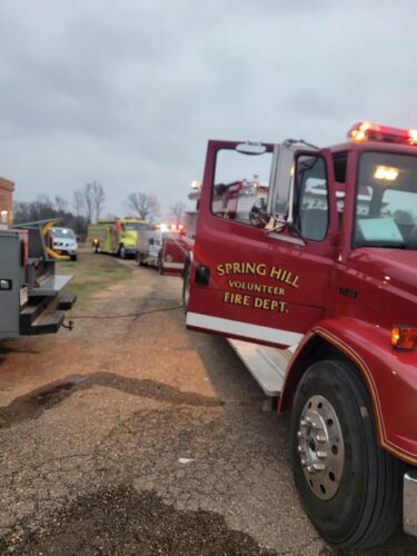 Spring Hill VFD Responds to Garage Fire on Hempstead 36 – Hope Prescott