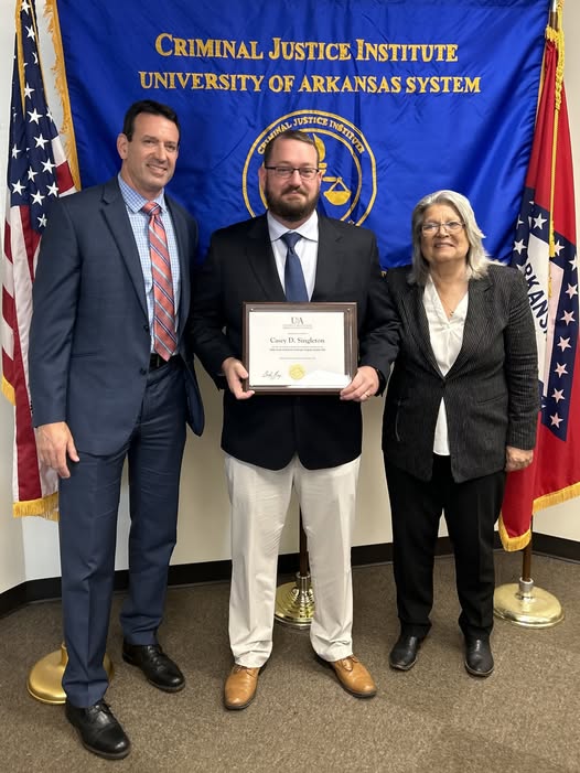 Det. Singleton Crime Scene Technician Certificate Program graduate ...